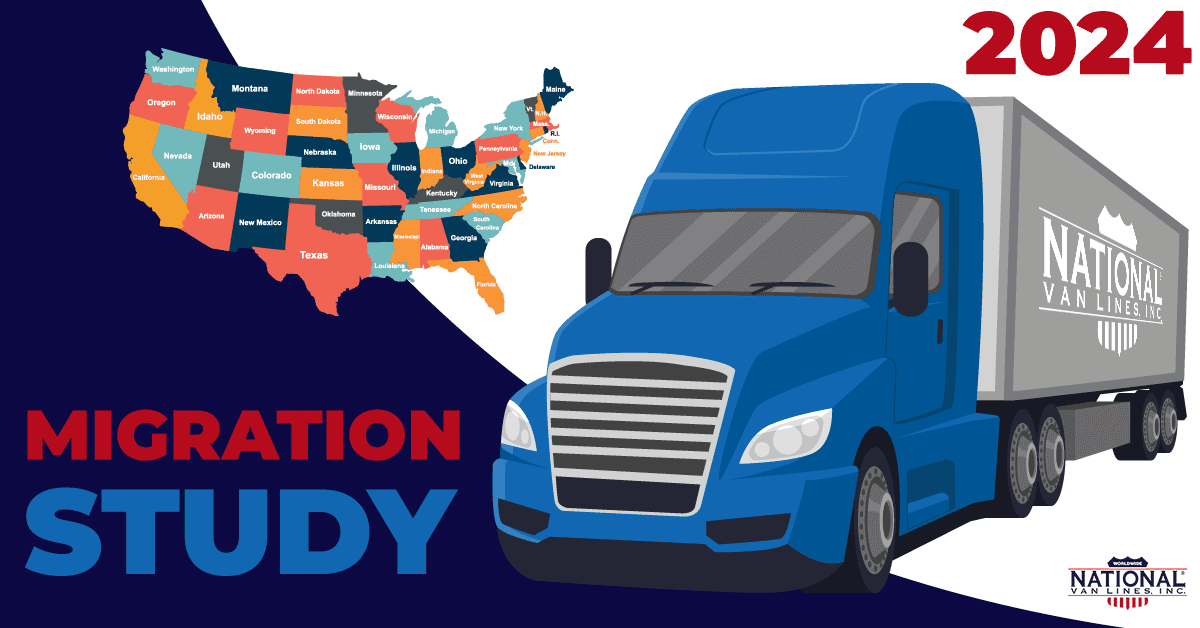 Domestic Migration Report 2024 | National Van Lines