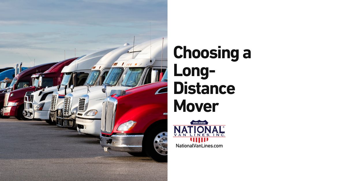 Guide to Choosing a Long-Distance Mover | National Van Lines