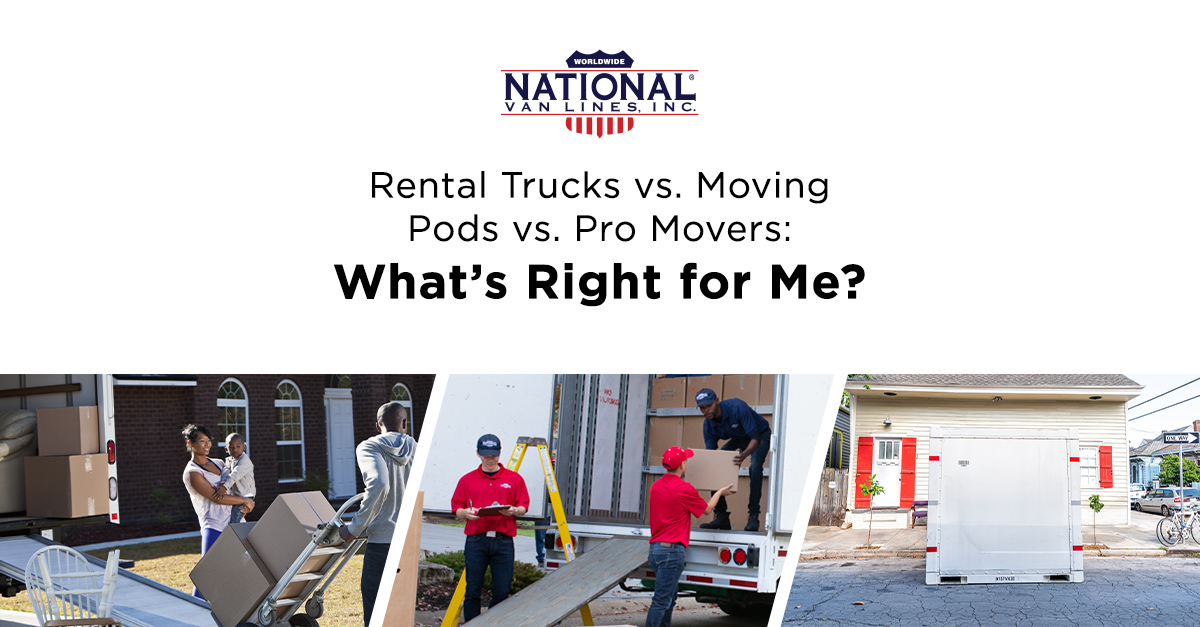 Rental Trucks vs. Moving Pods vs. Pro Movers: What’s Right for Me ...