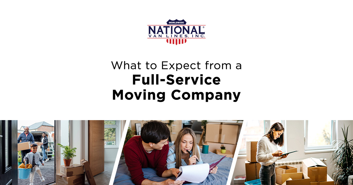 What to Expect from a Full-Service Moving Company | National Van Lines