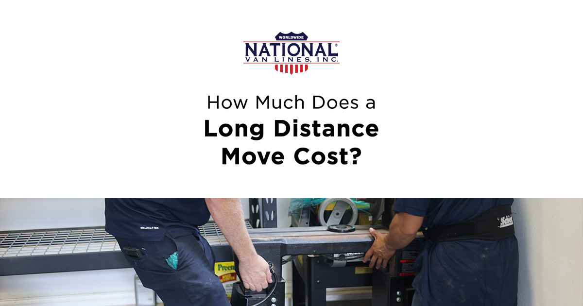 How Much Does a Long Distance Move Cost? | National Van Lines