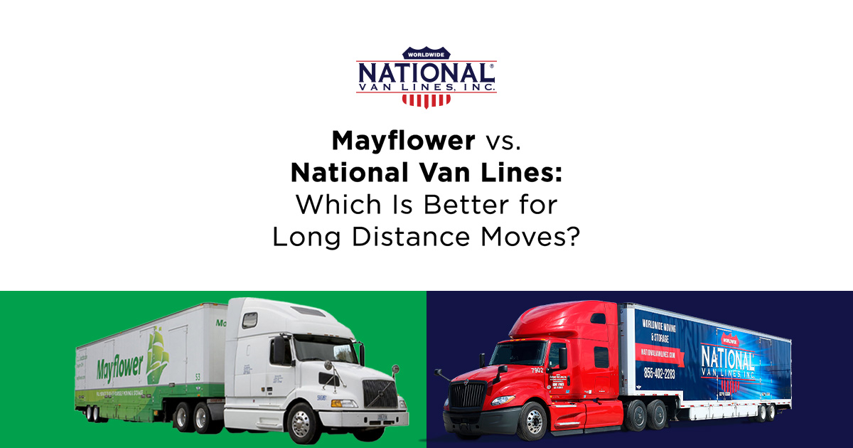 Mayflower vs. National Van Lines: Which Is Better for Long Distance Moves? | National Van Lines