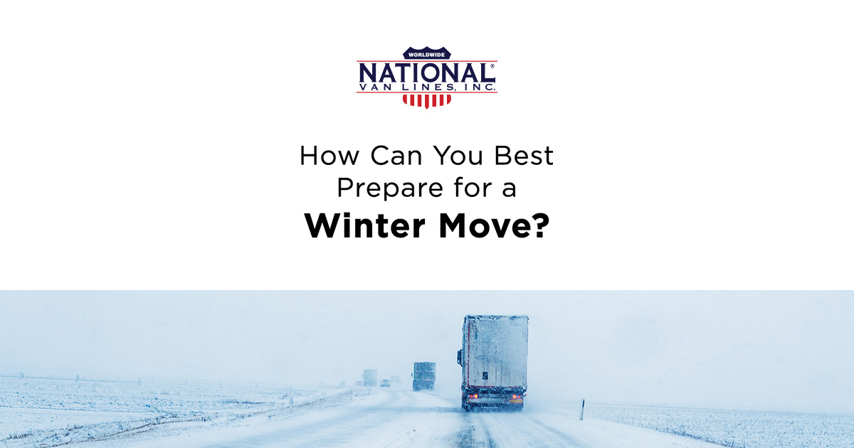 How Can You Best Prepare for a Winter Move? | National Van Lines